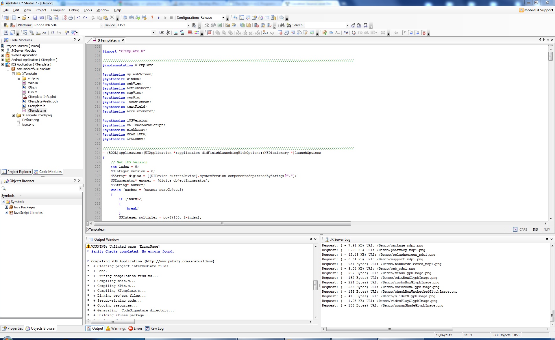 iOS Build Environment for Windows by Pierre-Marie Baty